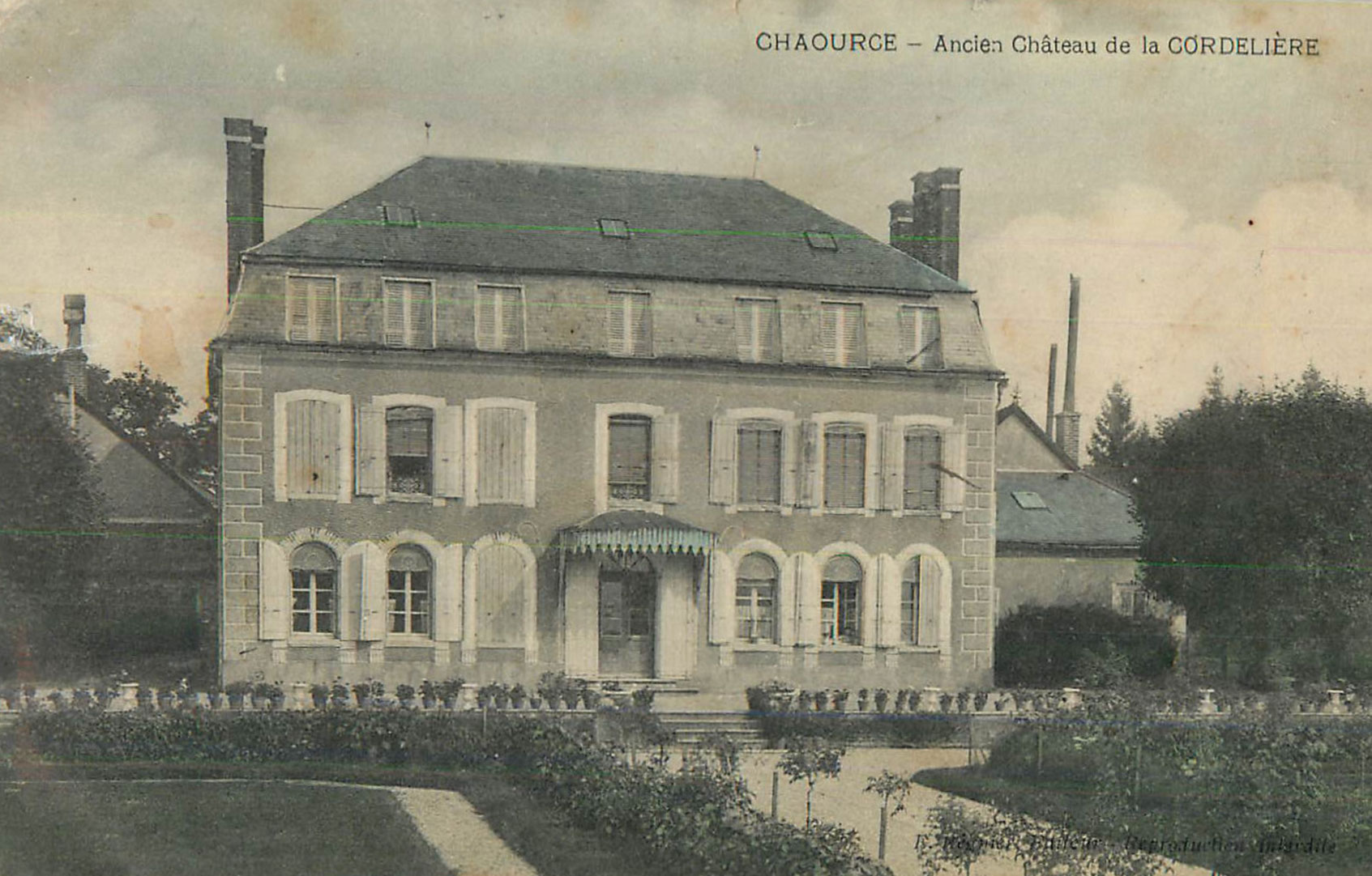 Chaource-au-temps-Jadis-Ancien-chateau-de-la-Cordeliere - Chaource en ...